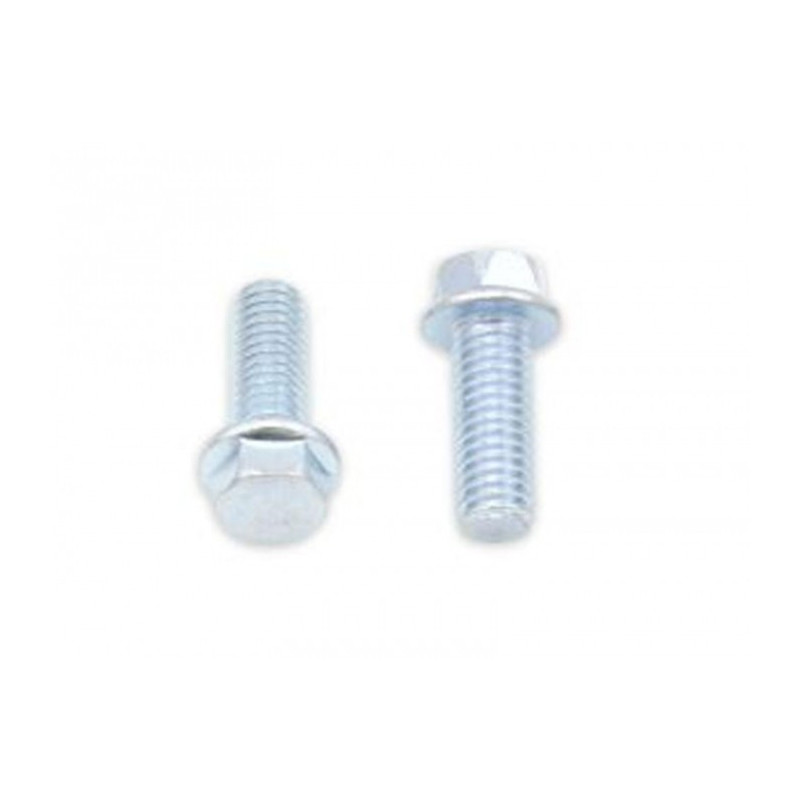 Achat Vis à tête Hexagonale à Bride en Acier Zingué M6 x 16 mm (1.25m ...