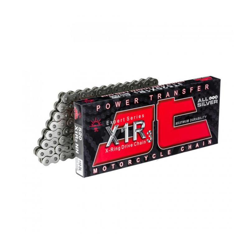 Acheter - Chaîne JT 520 X1R3 120 Maillons Silver (Maillon à Rivets ...
