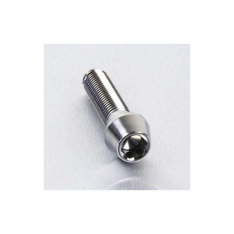 Achat Vis à tête BTR Conique en Inox Poli M10 x 40mm (1.25mm) - Visserie moto Probolt