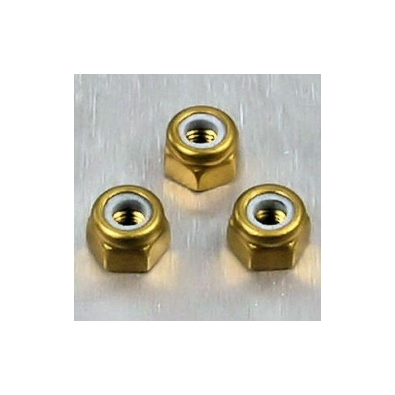 Acheter Ecrou Nylstop Aluminium M5 x0.8mm - Visserie moto anodisé de couleur Probolt