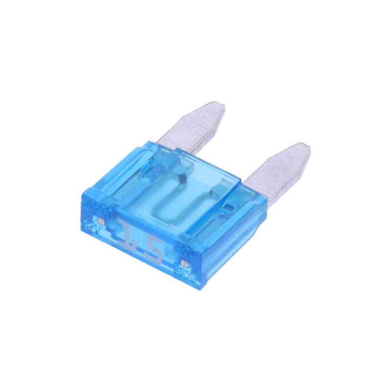 Fusible MINI 15A Bleu (Pack de 25) - Protection Circuits Moto