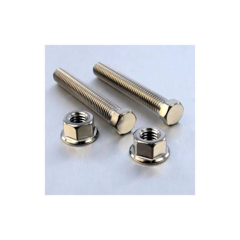 Vis & écrou ajusteur Essieu en Titane M8 x 45mm, Partie Cycle ...